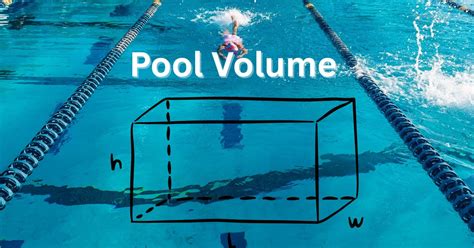 How To Use A Pool Volume Calculator