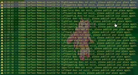 Hidden Surface Removal Assetid Spam Engine Bugs Developer Forum Roblox