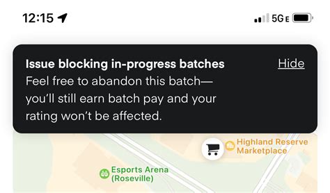 New Pop Up Issue Blocking In Progress Batches Rinstacartshoppers