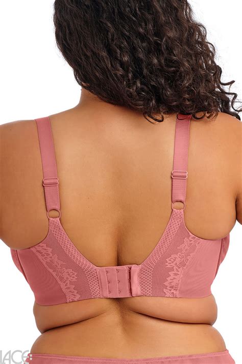 Elomi Nerina T Shirt Beha H L Cup Dusty Rose Lace Lingerie Nl