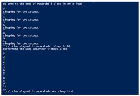 Powershell Sleep A Quick Glance Of Powershell Sleep With Examples