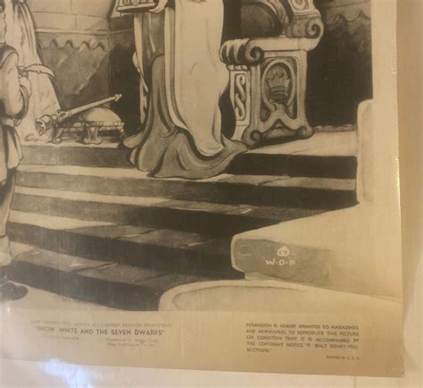 Walt Disneys Snow White And The Seven Dwarfs Re Released 8 X 10 Photo Still 4638006584