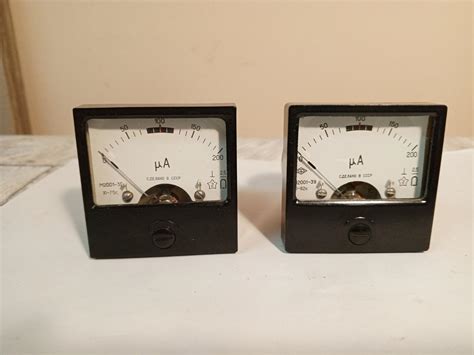 Амперметр постоянного тока М2001 39 200 µА микроампер продажа цена в Харькове Амперметры от