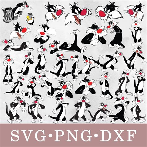 Sylvester Svg Sylvester Bundle Svg Png Dxf Inspire Uplift
