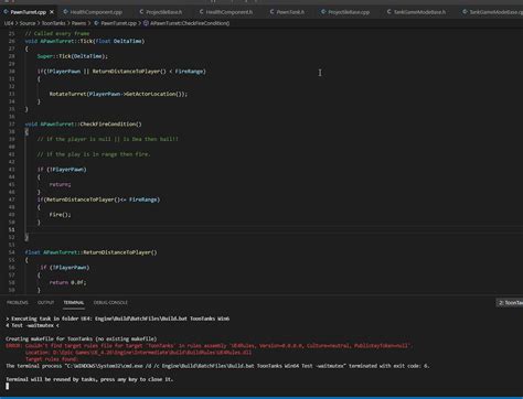 Cannot Open Include File Healthcomponentgeneratedh Ask Gamedevtv