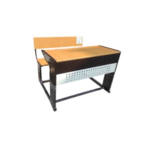 Brown School Dual Desk Bench Feature Corrosion Resistance At Best