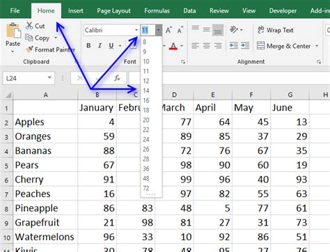 How To Improve Worksheet Readability In Excel