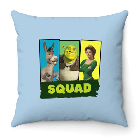 Sexy Shrek Shrek Meme Face Shrek Wazowski Throw Pillows Sold By