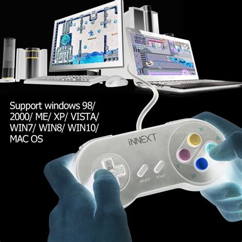 Innext X Retro Classic Usb Controller Snes Gamepad Wired Snes Usb