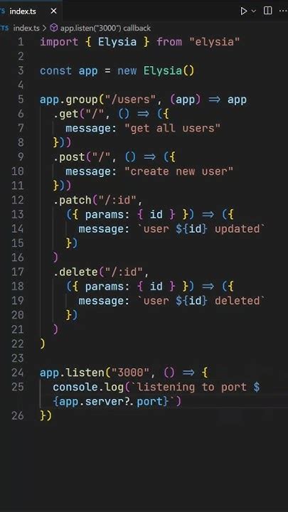 Rest Api Tutorial By Using Bun And Elysia Bun Elysia Typescript