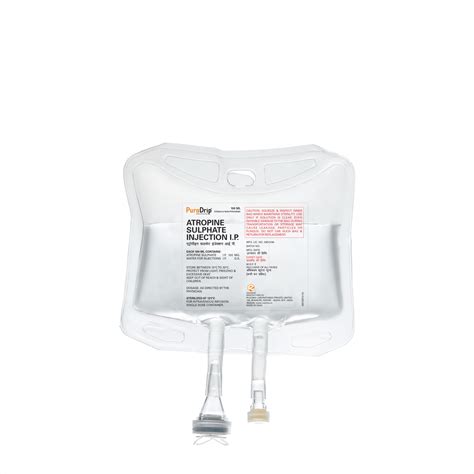 Atropine Sulphate Injection Pd 100 Ml Rusoma