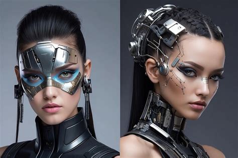 Cyberpunk Cybernetics Premium Ai Generated Image