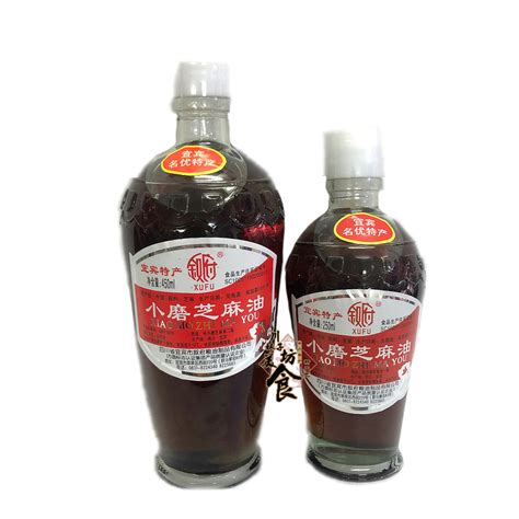 四川特产宜宾叙府芝麻油 小磨香油麻油火锅油碟 蘸料调料品450ml