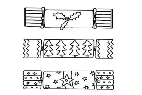 Cracker Coloring Page