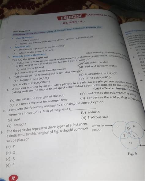 the three circles represent three types of substances as indicated in wh