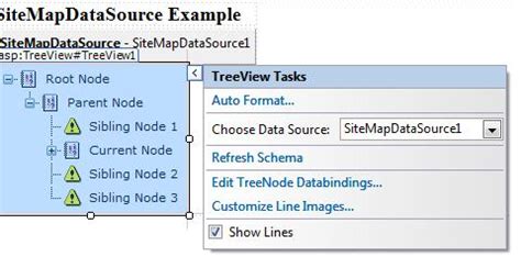 Working With SiteMapDataSource Control In ASP NET 3 5