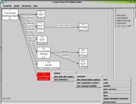 A Snapshot Of The Main Interface Of The Documentation Template Editor Download Scientific