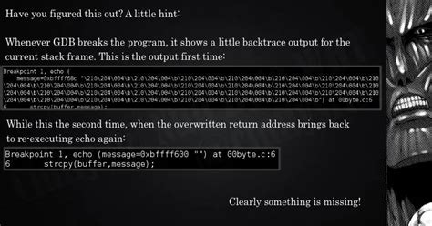 Attack On Stack Part 5 Smash The Stack Visualization Remote Code Execution And Shellcode