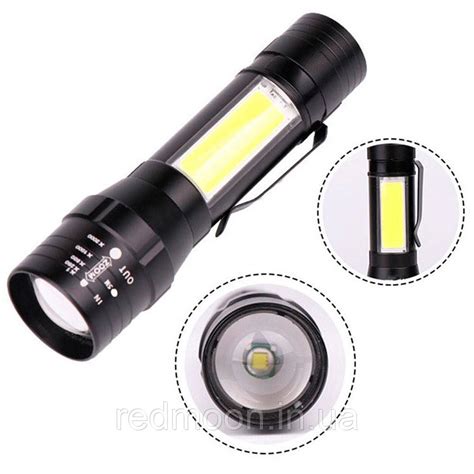 Ліхтарик ручний Usb T6 Cob Bl 19 T6 Ліхтар акумуляторний продаж ціна у Києві Ручні та