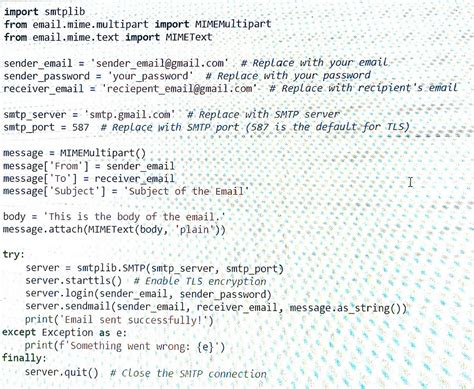 certainly here s a guide on sending emails using python by amrita