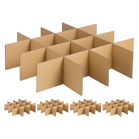 Boxes Of Glassglassware Packing Box5 Pack Shipping Box Divider Cardboard Packaging Box For