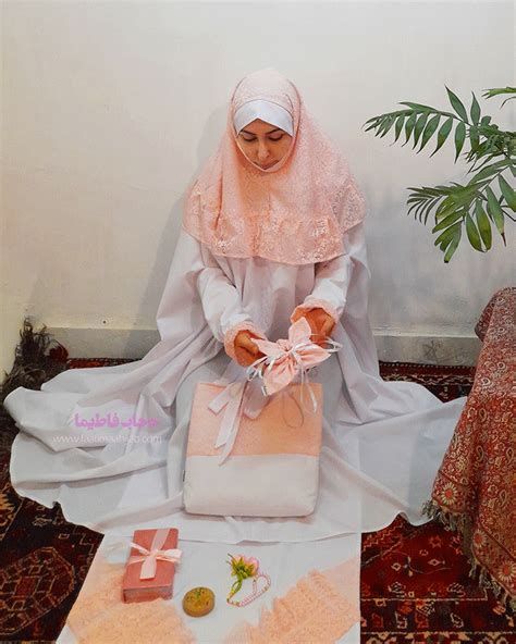 ست جشن تکلیف تترون سماء چادر نماز فاطیما جدید ترین مدل های چادرنماز