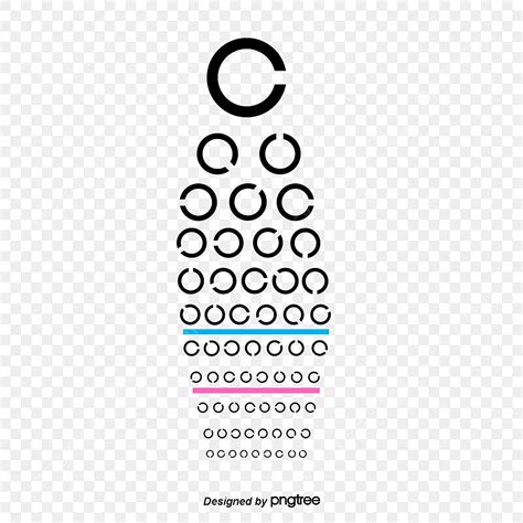 Vision Test Vector Table Table Drawing Doctors Ophthalmology PNG Transparent Clipart Image