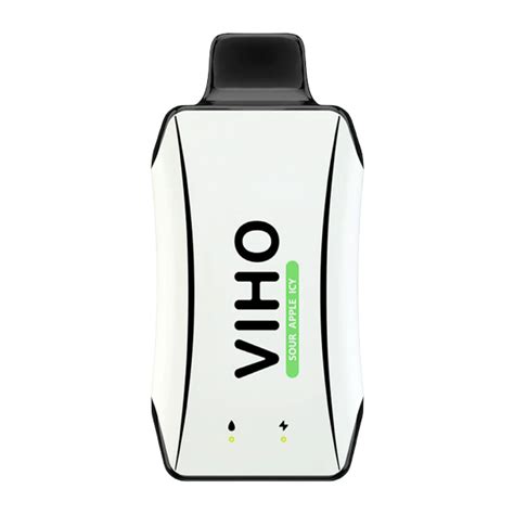 Sour Apple Icy Flavor Viho Turbo 18ml 10000puffs 5 Nicotine