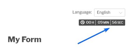 how to add a countdown timer to my captainform wordpress quiz