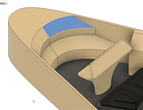 solved turn curved surface into equivalent flat surface autodesk
