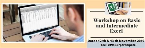 Workshop On Basic And Intermediate Excel Paving Way Towards Technical