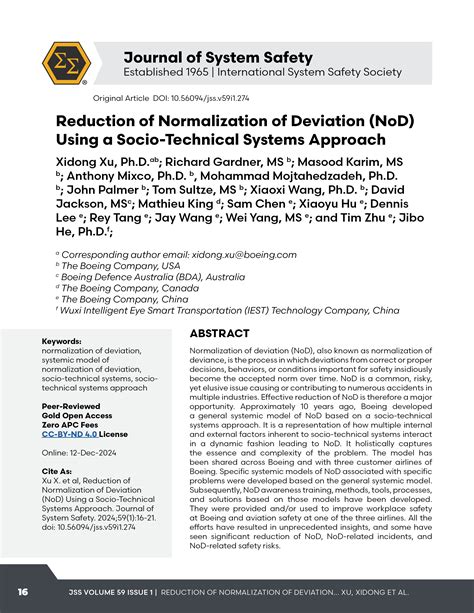 Normalization Of Deviation