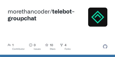 GitHub Morethancoder Telebot Groupchat