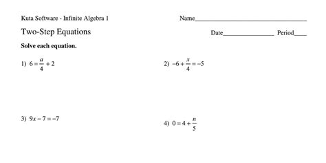 Unit 2 Solving Equations