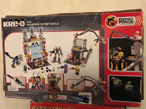 變形金剛 變型金剛 Transformers Lego Kre 0 Kre O Galvatron Factory Battle Optimus Prime Bumblebee Vehicon