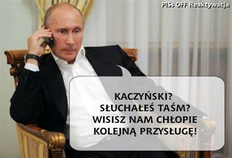 Władimir Putin Meme Zdjęcia Hofman chwali się fałszywym L a Sikorski nie keilam