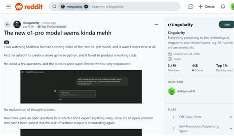 Last Week Openai Announced A O1 Pro Model That Tells Me Were Reaching
