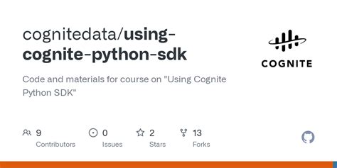 Using Cognite Python Sdk Notebooks Solution Hands On Exercise Ipynb At Main · Cognitedata