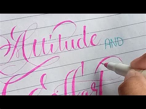 Modern English Calligraphy Copperplate Calligraphy Calligraphy For