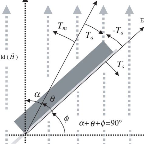 Schematics Of Angular Deflection Determination From The Dimensions Download Scientific Diagram