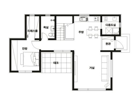 69 가족의 다양한 개성을 담다 30평 단독주택 꿈의 집 도면 작은 집 집 평면도
