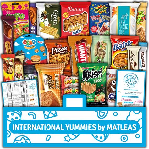 Buy Maxi Blue International Snack Box Gourmet Exotic Treats Foreign Candy From Around The