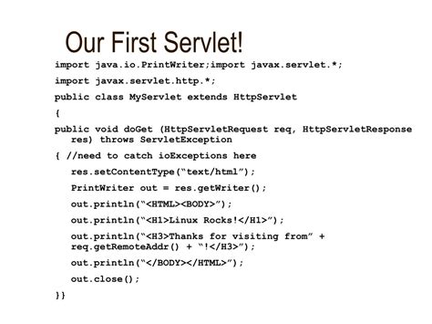 Ppt Configuring Linux And Servlets Powerpoint Presentation Free