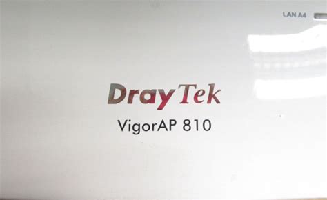Draytek Vigor Ap 810 5 Port Managed Poe Wireless Ap Access Point 2x