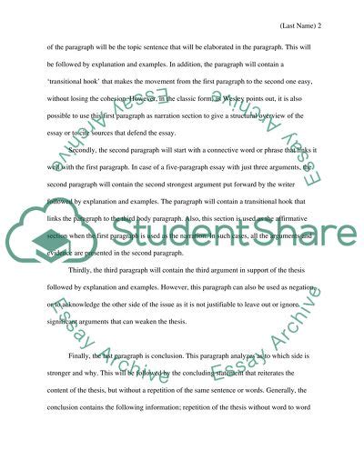 Writing A Classic Essay Example Topics And Well Written Essays 500