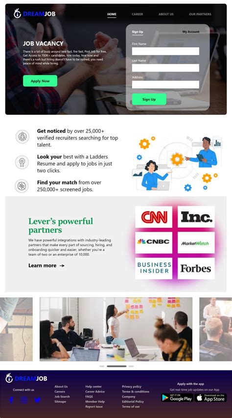 Shashank Singh On Linkedin Website Landingpage Behance Feedback Dreamjob Adobexd