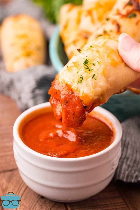 Easy Cheese Stuffed Breadsticks The Country Cook