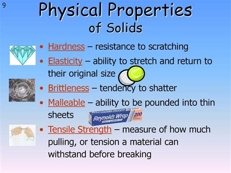 Properties Of Solids Lab At Frank Duke Blog