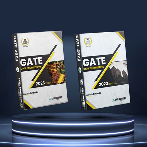 Book Combo Gate Pyq 2023 Civil Engg Vol 1 And Vol 2 Gate Academy