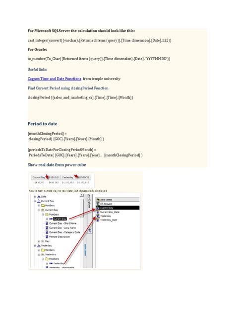 Cognos Rs Functions 20 Pdf Information Retrieval Software